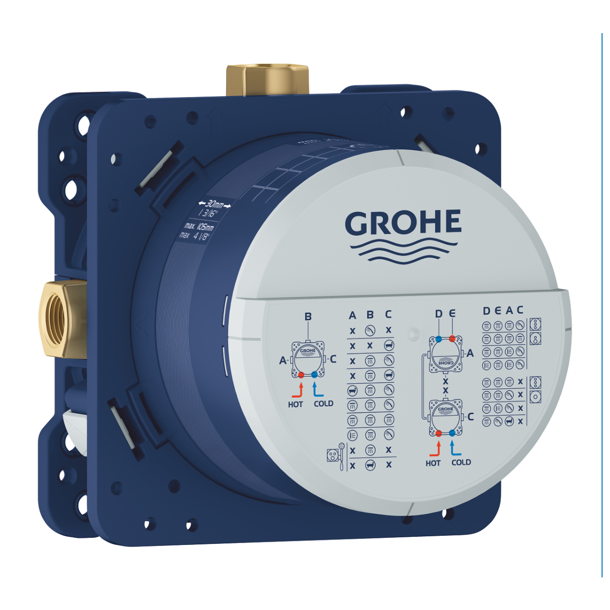 GROHE 35600000 Rapido SmartBox. Corps encastré.