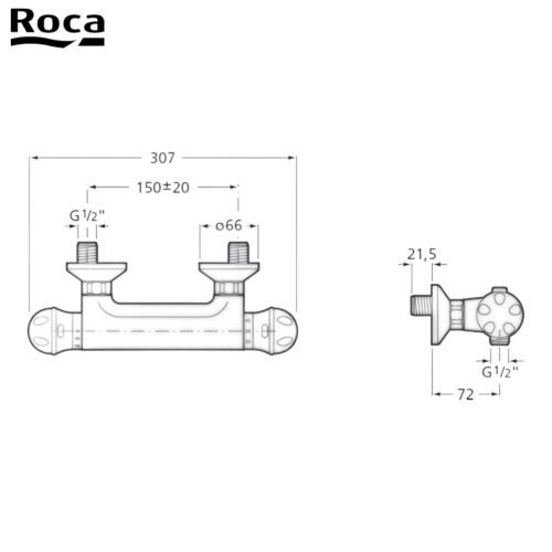 WM3140T3ZC0C300 ZOOM POLO C3 - Mitigeur Douche.