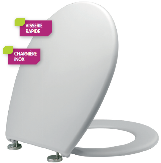 SIAMP 43 2110 16 Abattant WC Siamp MENTON CLASSIC. Siamp Monaco.