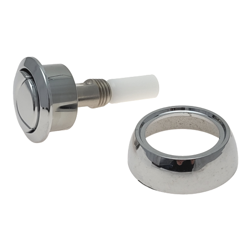 SIAMP 34 3646 20 Bouton Poussoir SKIPPER 36A. Chromé.